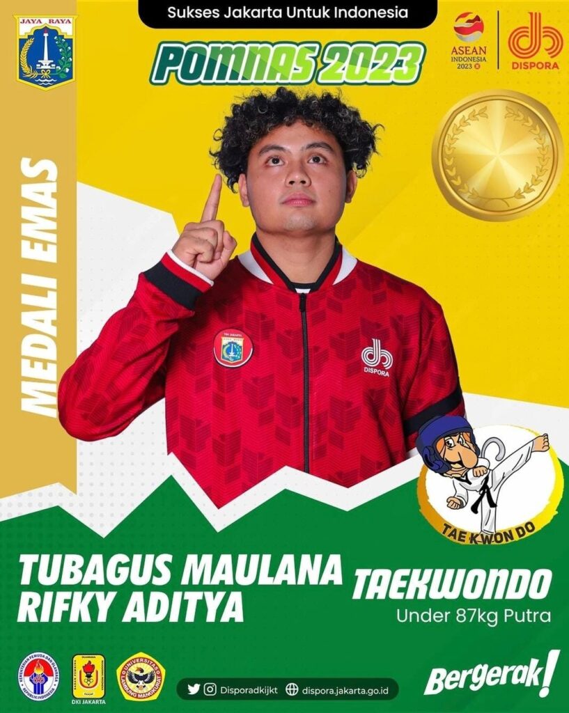 DKI JAKARTA JUARA UMUM-2 TAEKWONDO POMNAS 2023 - TAEKWONDO DKI JAKARTA